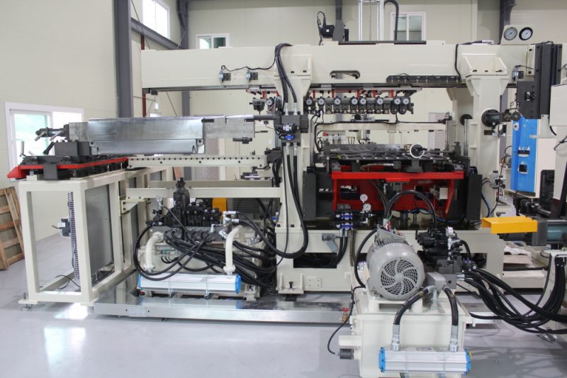 Servo Lock Seaming Machine for Automotive Resonators - J&C ENG